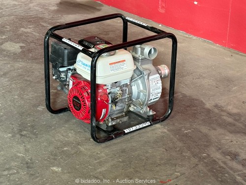 2022 Tsurumi TE3-50HA 2" Suction Discharge Trash Honda GX120 Pump ...