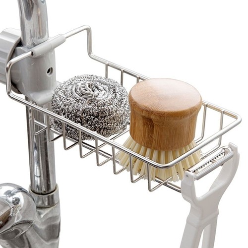 Home Kitchen Bathroom Faucet Sink Sponge Hanging Tap Storage Holder ...