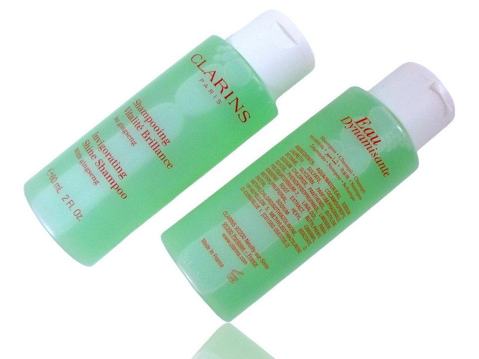 (5-Pairs) Clarins, Invigorating Shine Shampoo & Conditioner Set, 2oz ...