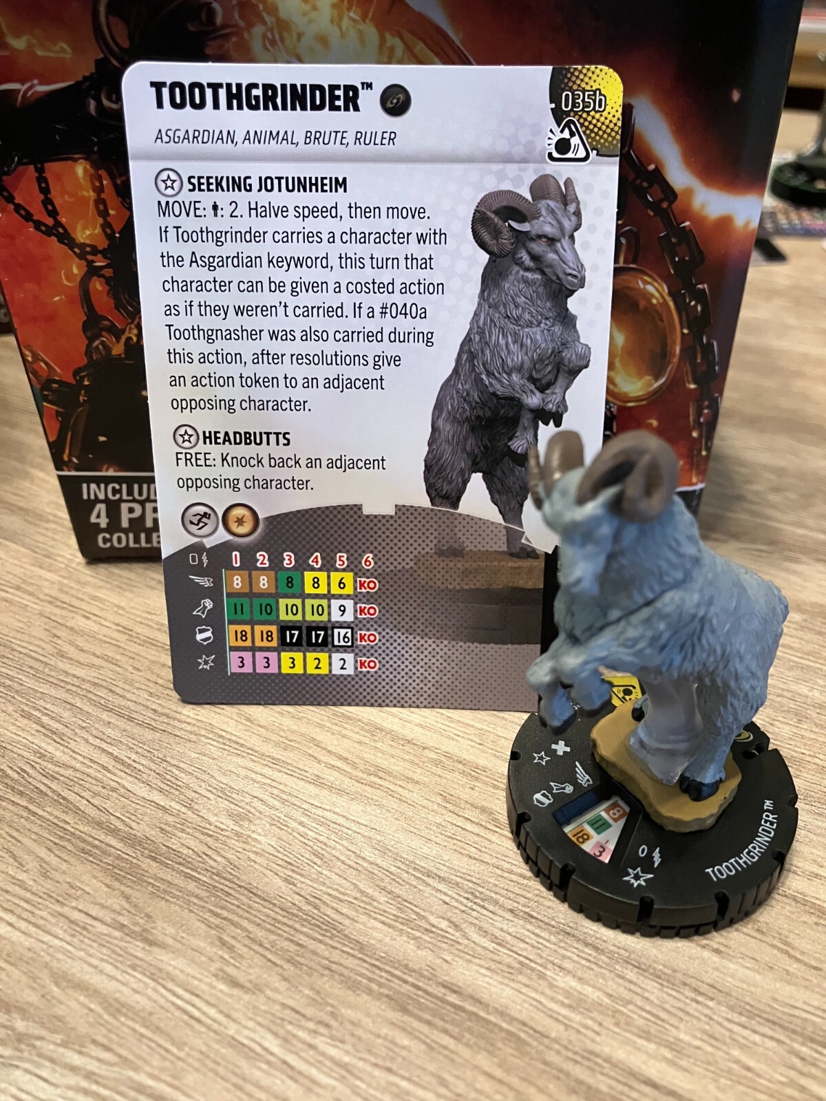 WizKids HeroClix Smash and Destroy 035b Toothgrinder | eBay