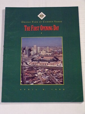 Oriole Park at Camden Yards April 6, 1992, First Opening Day ...