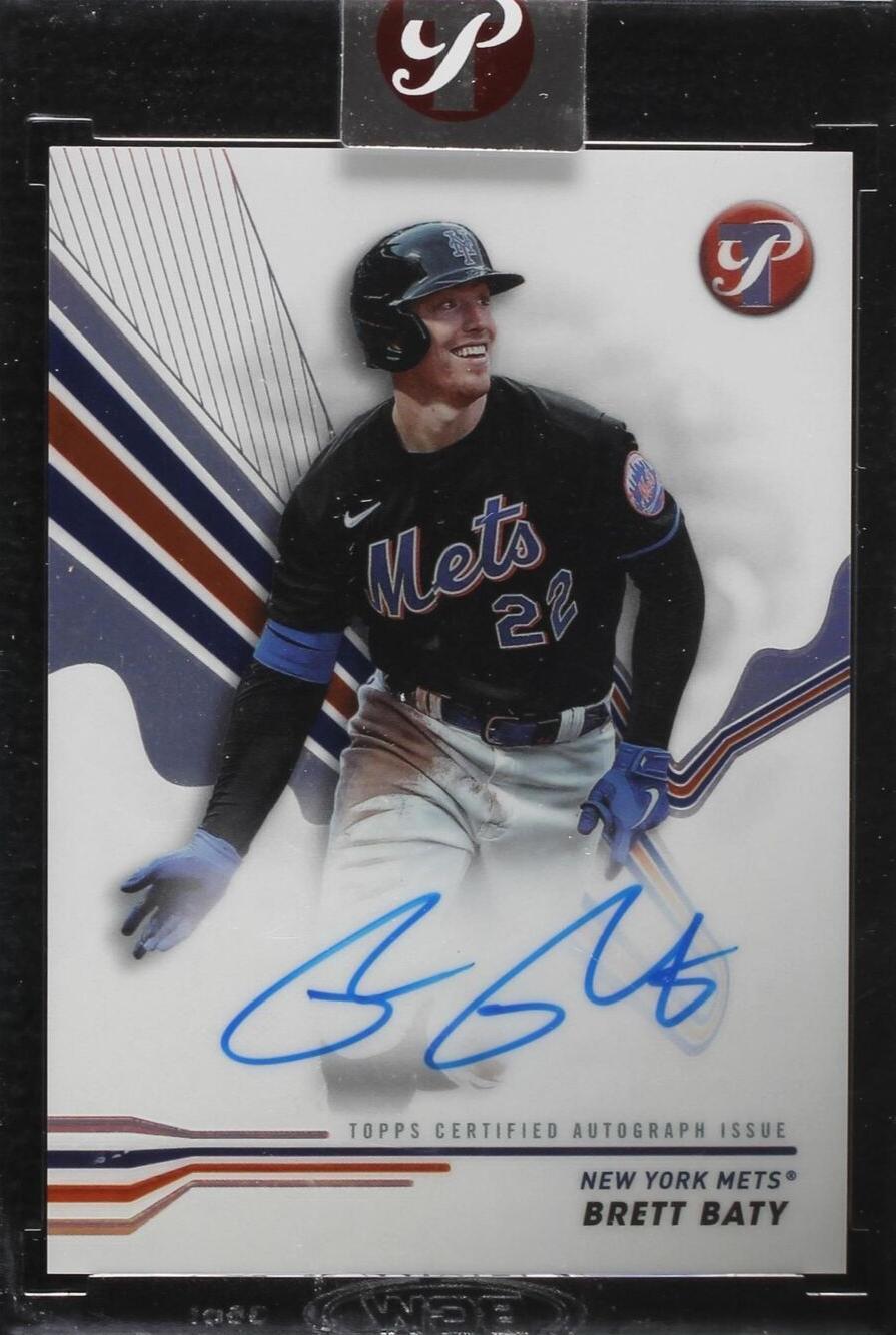 2024 Topps Pristine - Pristine Autographs Brett Baty #PA-BB (AU) for ...