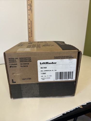 LIFTMASTER DC7AH INTEGRATED BATTERY BACKUP DC BBU KIT 12V 7AH(2) for sale online | eBay