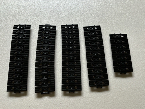 Lego Lot of 54 Black Technic Tread Links 3873 Crane Tank Tracks | eBay