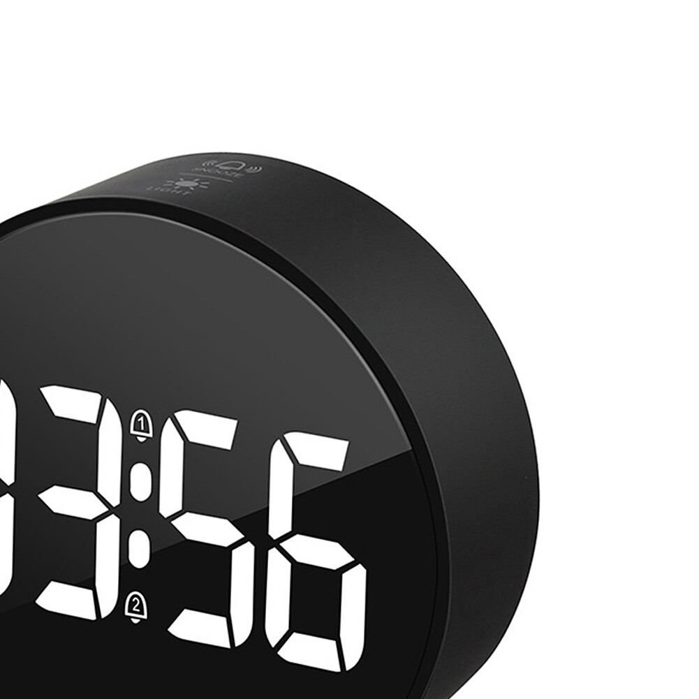 Digital LED Alarm Clock 3 Brightness Level 5 Modes for Teens Girls ...