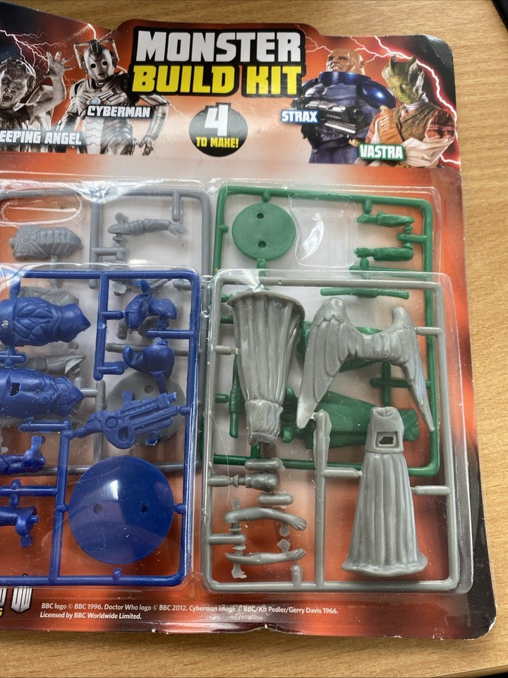 DOCTOR WHO MONSTER BUILD KIT WEEPING ANGEL CYBERMAN VASTRA STRAX | eBay UK