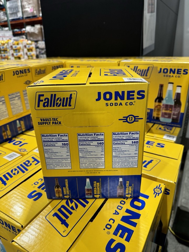 Fallout x Jones Soda Co - Vault-Tec Supply Pack, 12 fl oz, 12-pack ...