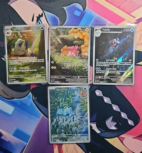 Pokemon 10 IR's Illustration Rares Card LOT 4 Cards NM Scarlet And ...