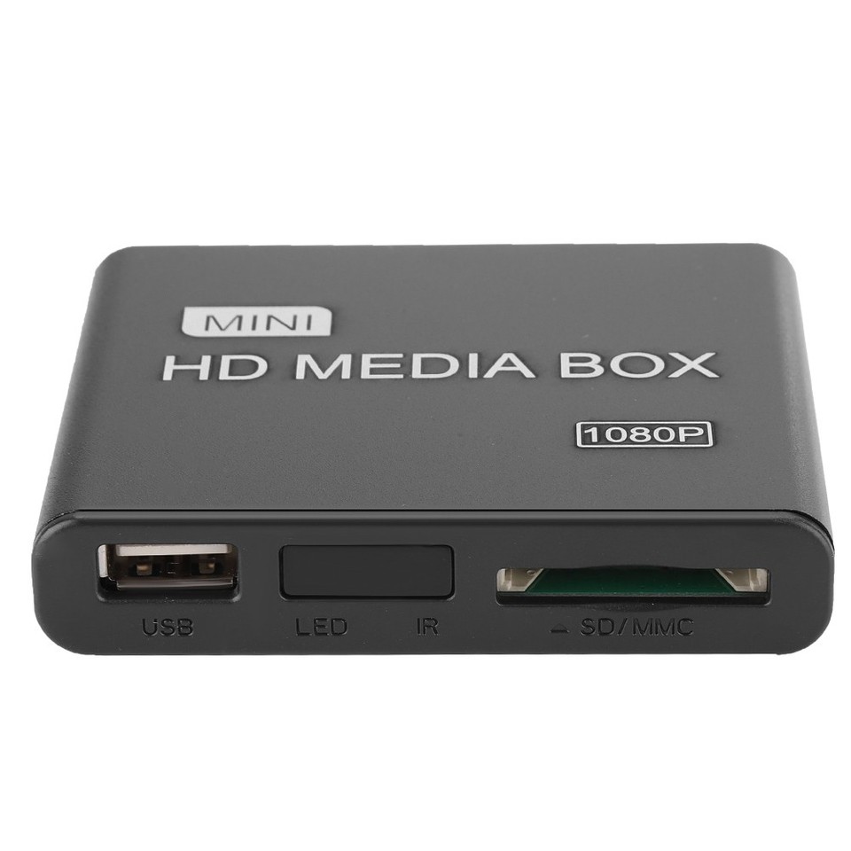 K8 1080P Mini Network Video Player HD Output Decoder Hard Disk Player ...