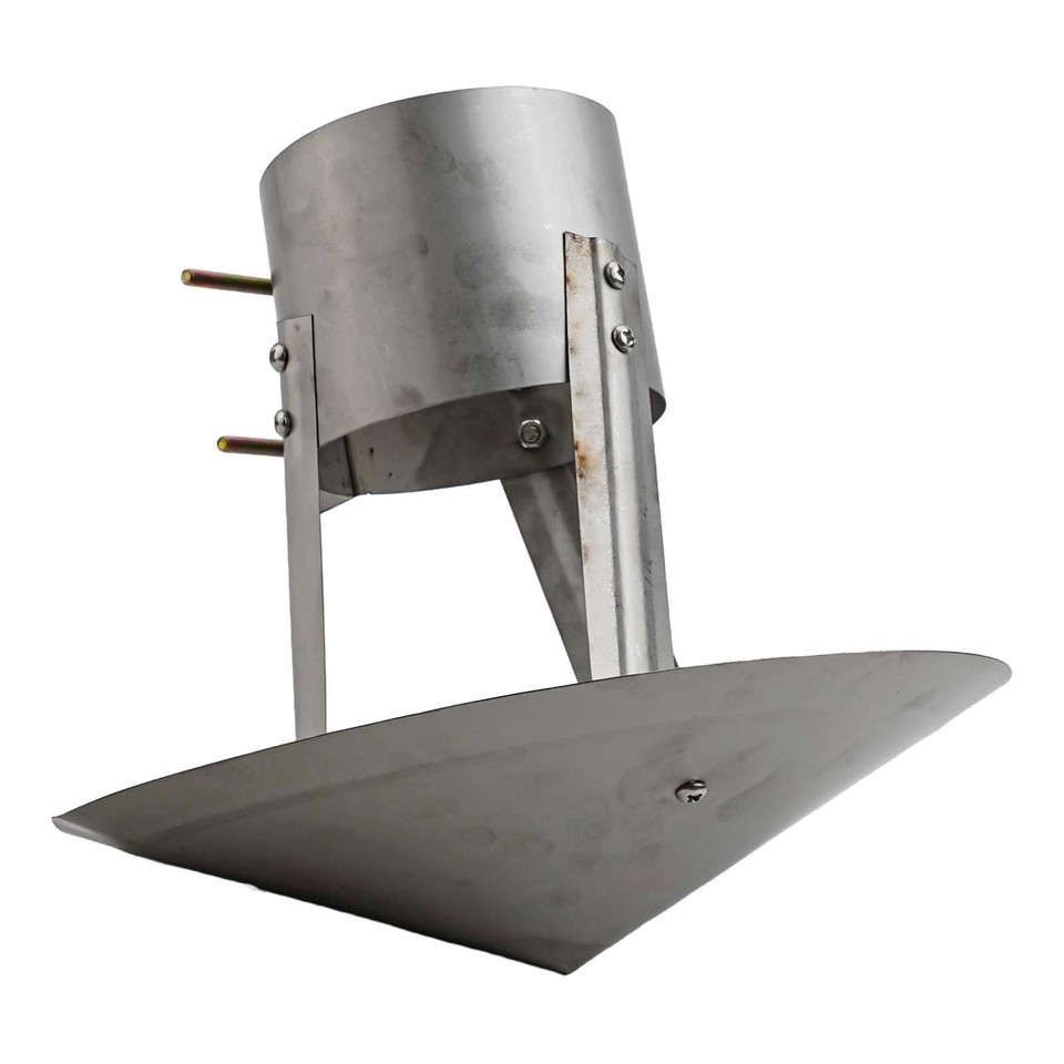Windproof Mushroom Shaped Chimney Cap 304 Stainless Steel Construction ...