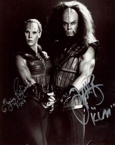 SPICE WILLIAMS TODD BRYANT SIGNED 8x10 PHOTO VIXIX KLAA STAR TREK V ...