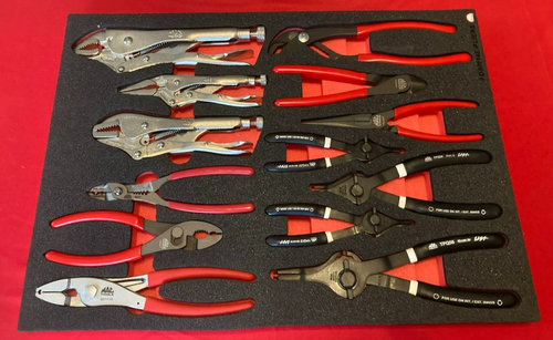 Mac Tools 13-PC Pliers Set With Foam Storage (FOAM14E-PLIERS) - BRAND NEW! | eBay