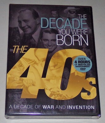 The Decade You Were Born - The 40s (DVD, 2012) A Decade of War and ...