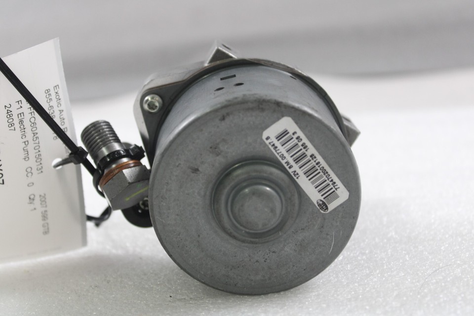 Ferrari 599, 612, Granturismo, F1 Electric Pump, Used, P/N 248087 | eBay