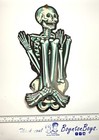 Vintage Beistle Skeleton Jointed Large 33-inch Die Cut Retro Halloween ...