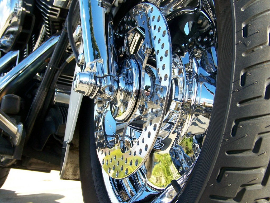 HARLEY ABS WHEEL SPACERS 2008 - 2013 TOURING MODELS * HIDES ROTOR BOLTS ...