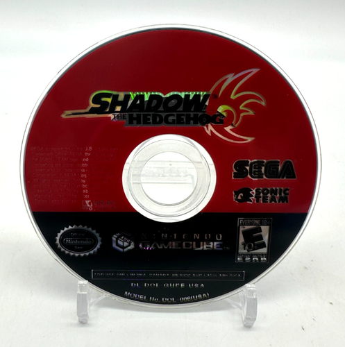 Shadow the Hedgehog (Nintendo Gamecube, 2005) ** DISC ONLY** Tested ...