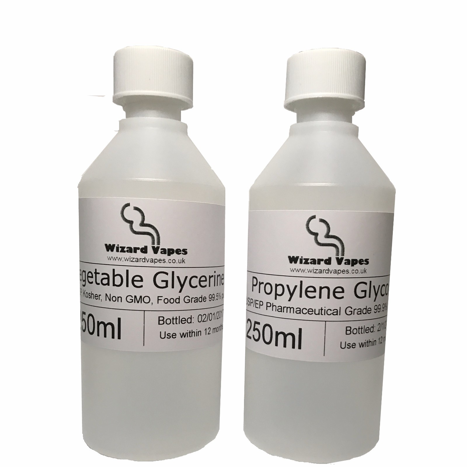 Vegetable Glycerine & Propylene Glycol PG VG - Twin Pack - DIY Liquid ...