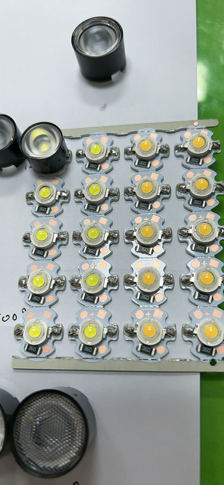 1W 3W 5W LED Lens 15mm 16mm 19mm 21mm 15/30/45/60/90/120 Degree Black ...