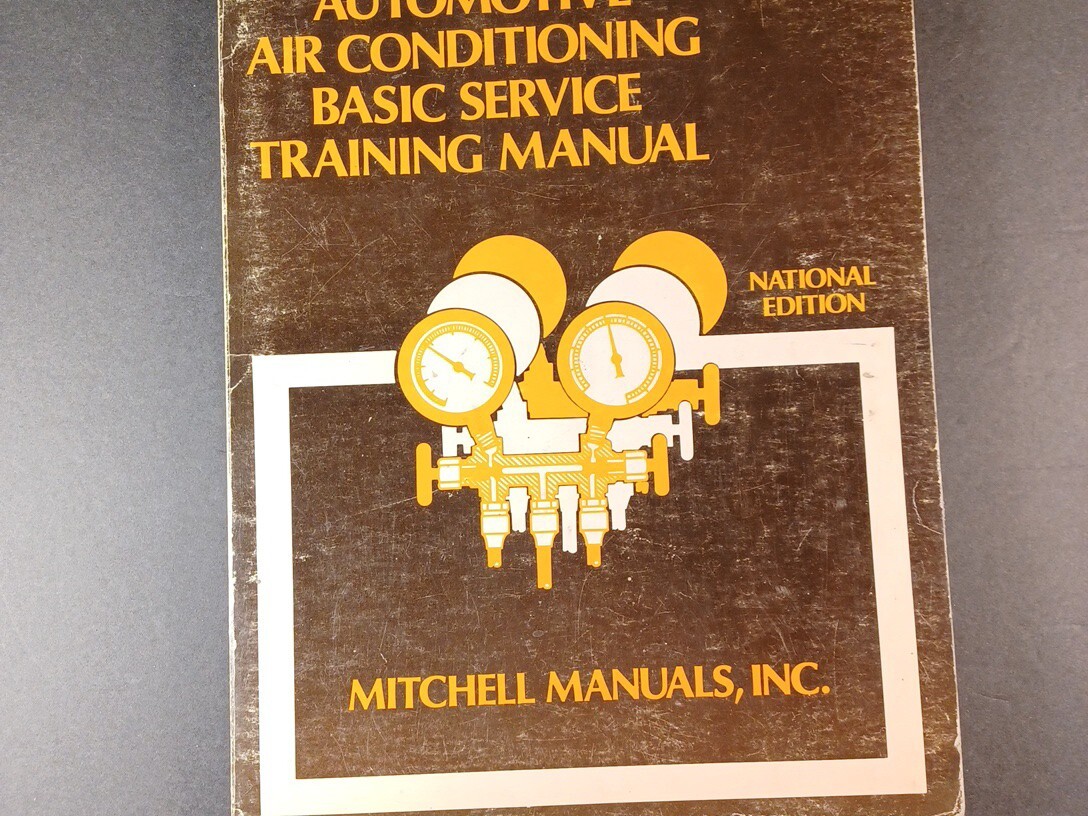 1979 Automotive Air Conditioning Basic Service Training Mitchell Manual ...