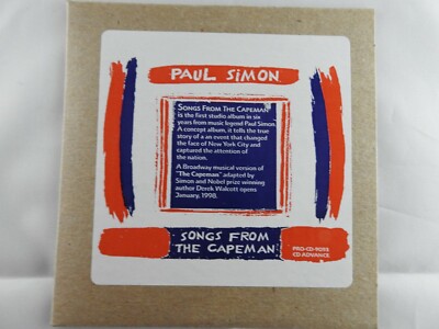 Paul Simon "Songs from The Capeman" BRAND NEW PROMO ONLY ADVANCE CD ...
