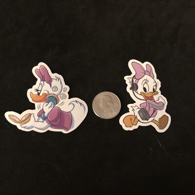 Disney Stickers - Lot of 2- Daisy Duck | eBay
