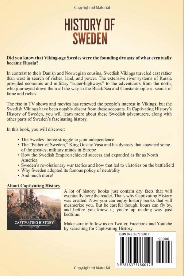 History of Sweden: A Captivating Guide to Swedish History, Starting ...