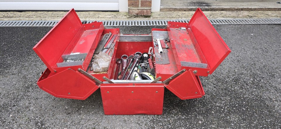 SNAP ON BLUE POINT TOOL BOX | eBay UK