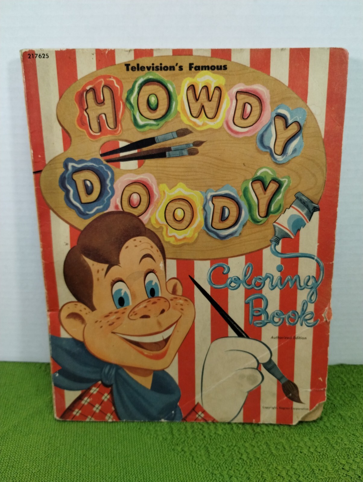 Vintage Howdy Doody 1952 Coloring Book Children's Kids TV Character ...