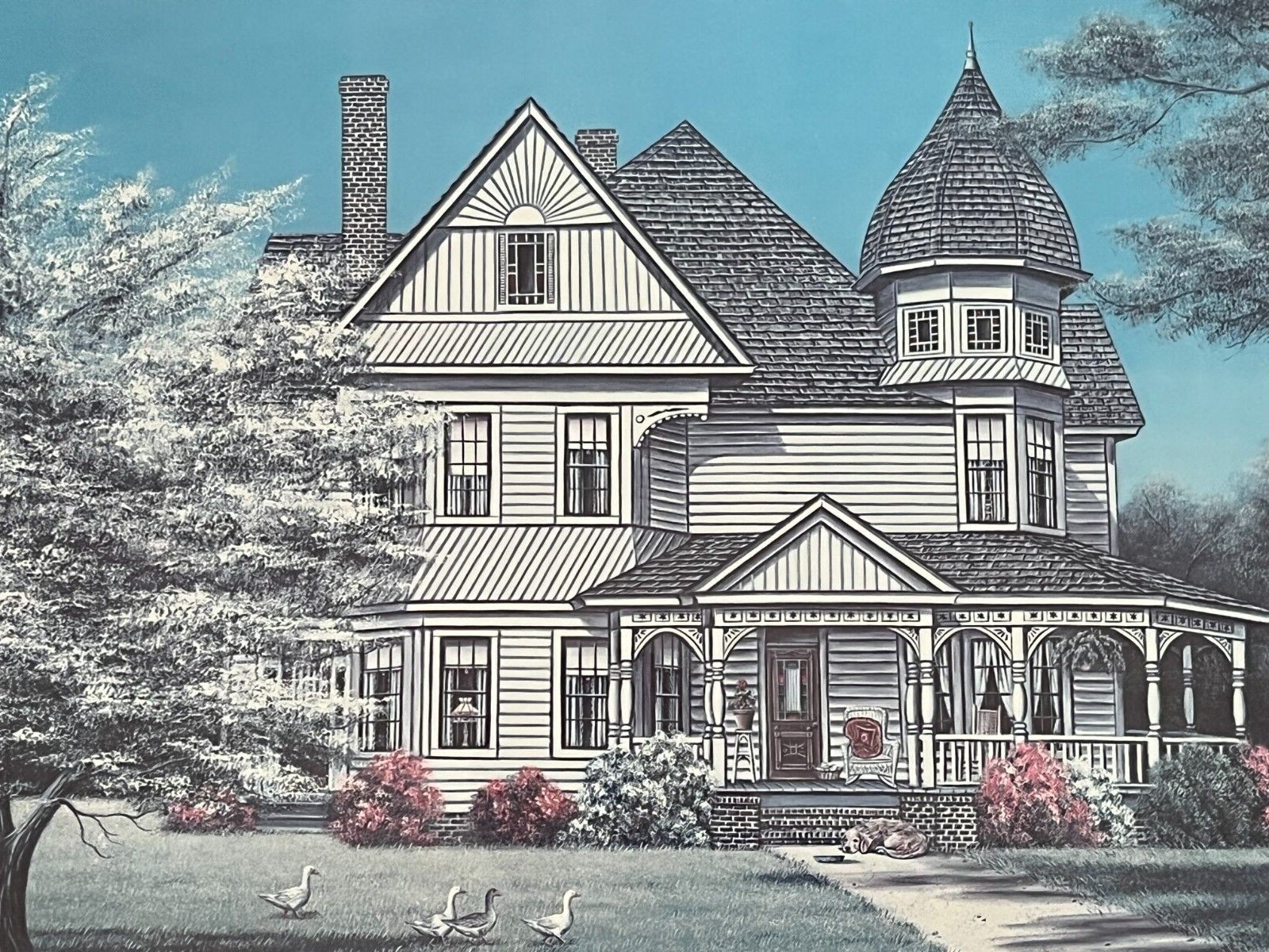 Pamela C Renfroe 1987, Limited Edition, Pencil Signed Print, Framed and ...