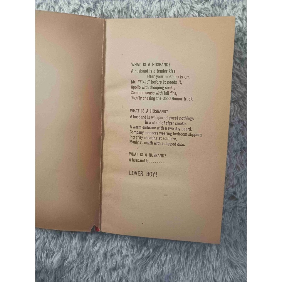 Stanley & Janice Berenstain Bedside Lover Boy 1967 Dell Humor Cartoon ...