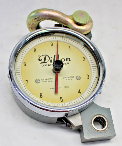 Dillon Dynamometer 10,000 LB Capacity Wire Tension Gauge 100lb ...