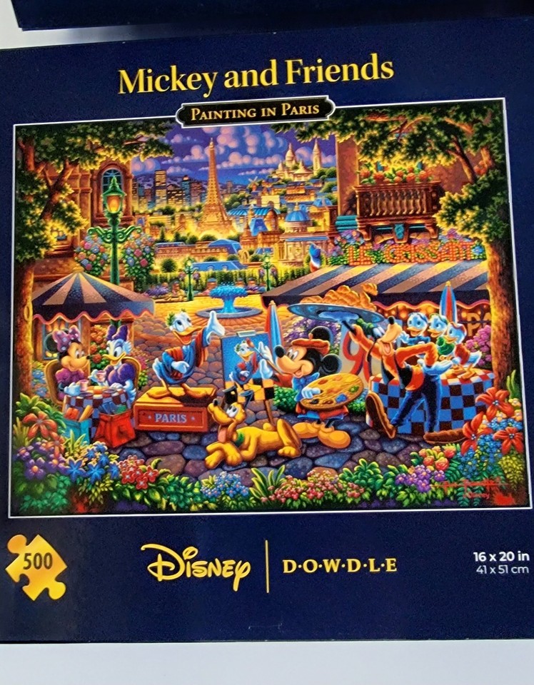 Four Unopened Disney Dowdle Puzzles | eBay