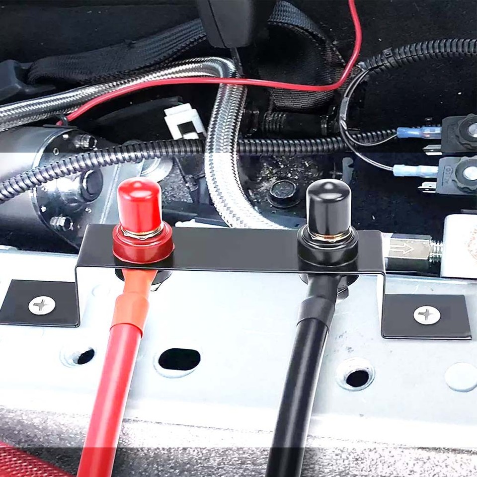 Waterproof Remote Terminal Jumper Post W/Cable Bracket for UTV ATV Car ...