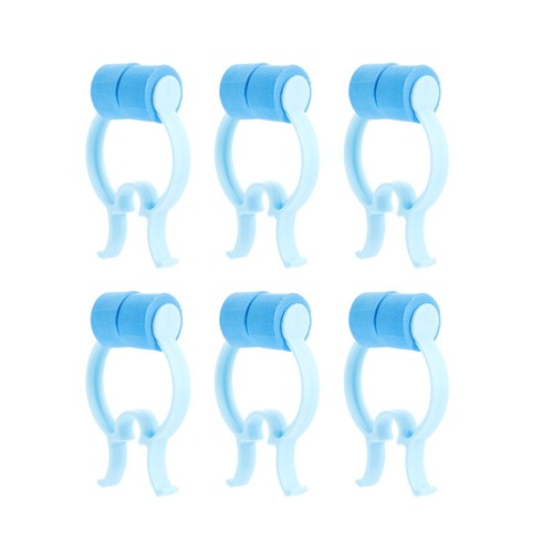 12 Pcs Miss Nose Pincher for Nosebleed Plugs Bleeds Stopper Clip ...