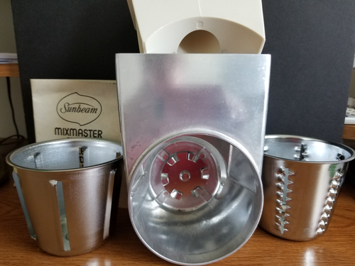 Vintage - Brand New 94-351 Sunbeam Mix Master Power Plus Mixer Slicer ...