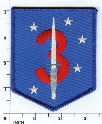 USMC 3rd Marine Special Operations Battalion big! PATCH 3d MSOB Marines ...