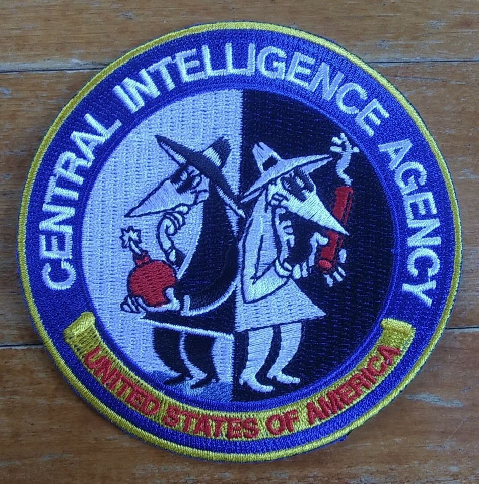 Spy vs Spy Embroidered Iron On Collectors Patch ~ CIA | eBay