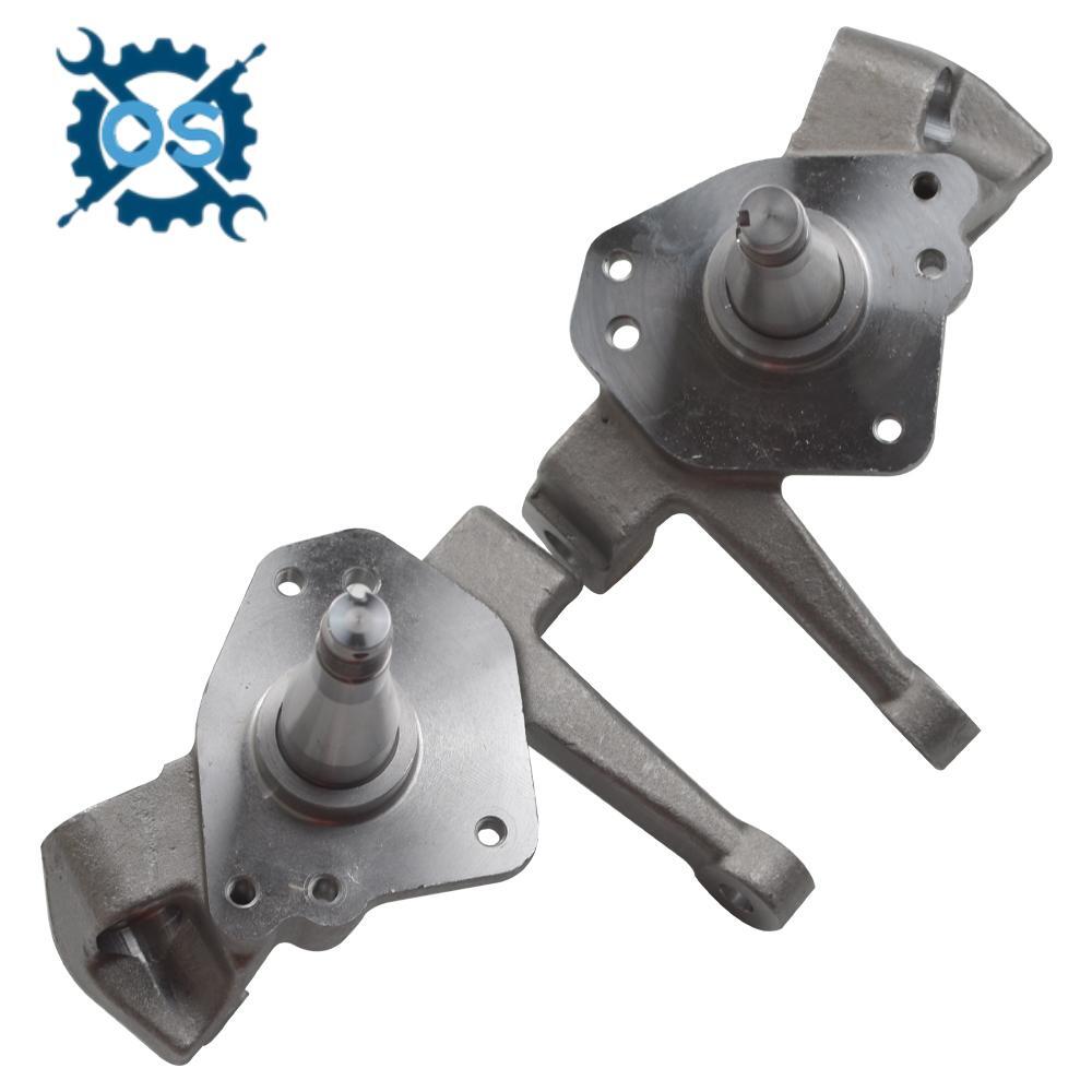 2 PCS Forged Steel 1-Piece 2" Drop Spindles For 74-78 Ford Mustang II ...