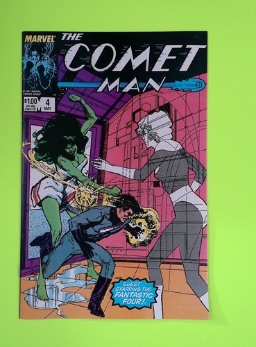 Comet Man #4 1987 Marvel Comics 9.0 Comic Book M23-26 | eBay