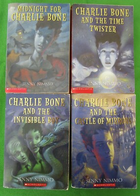 LOT 4 CHARLIE BONE PB-JENNY NIMMO: MIDNIGHT; TIME TWISTER;INVISIBLE BOY ...