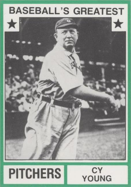 1982 TCMA Baseball's Greatest - Pitchers Cy Young #1982-16 White Back ...