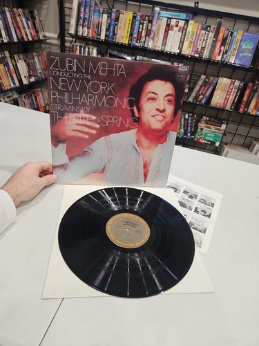 ZUBIN MEHTA CONDUCTING THE NEW YORK PHILARMONIC STRAVINSKY THE RITE OF ...