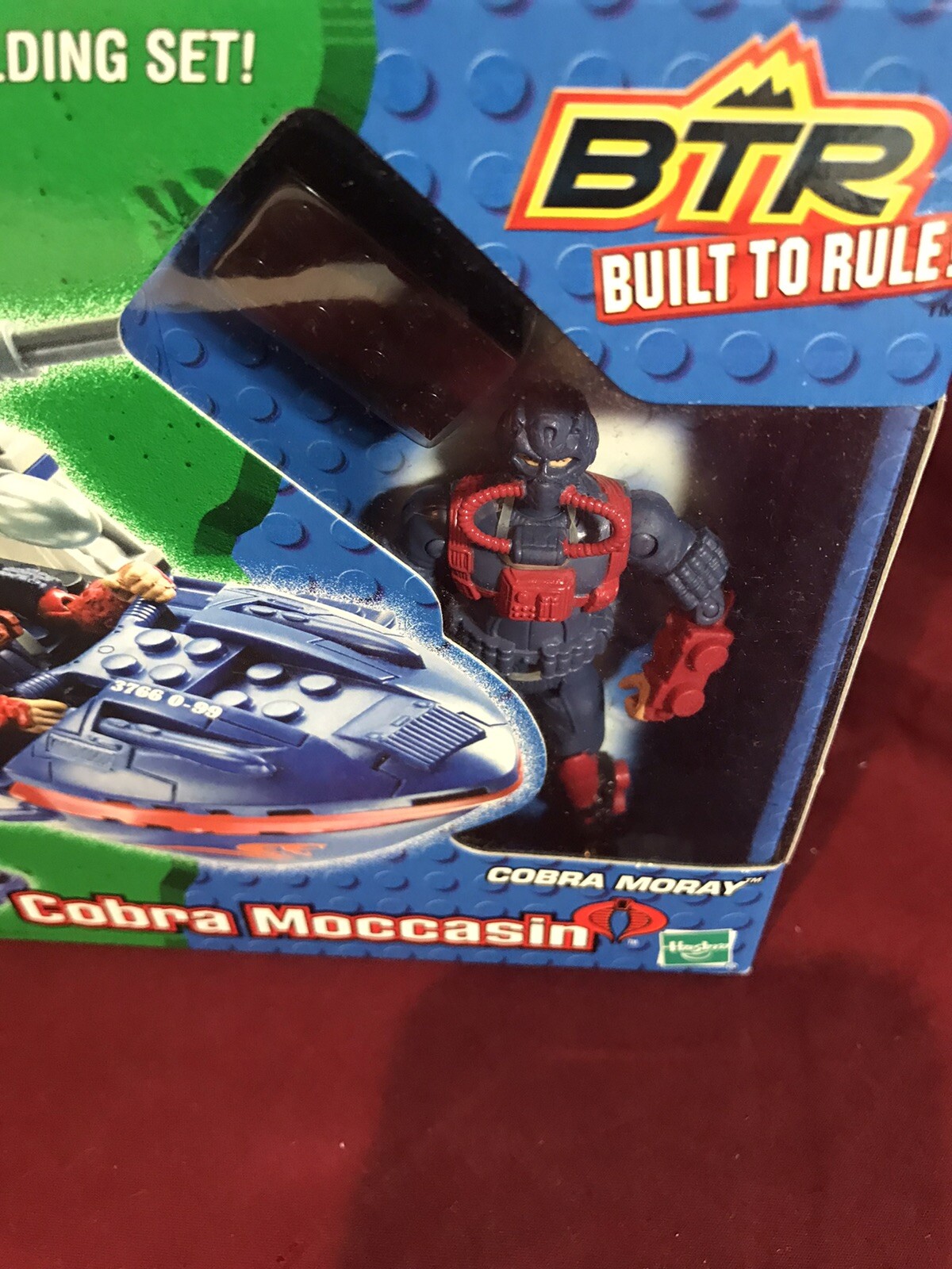 GI Joe BTR Built To Rule 6501 Cobra Moccasin w/Cobra Moray 2003 NIB | eBay