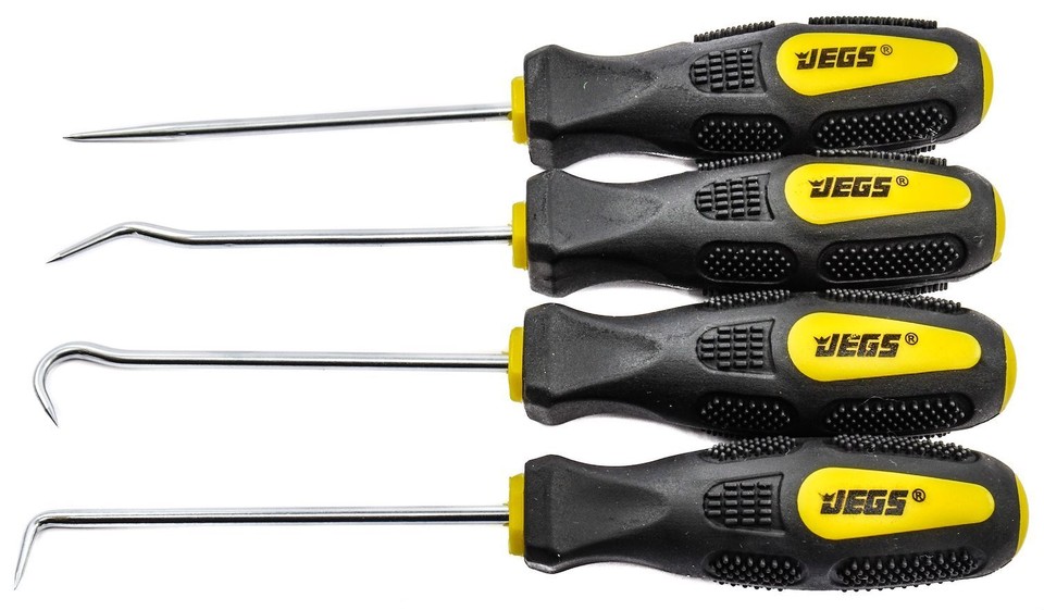 JEGS 69-pc Magnetic Screwdriver set Awls Torx Square Phillips Slotted ...