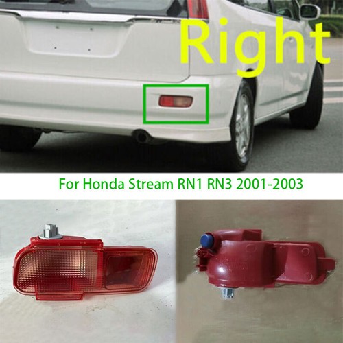 For Honda Stream RN1 RN3 2001-2003 RH Rear Bumper Fog Lamp Reflector ...