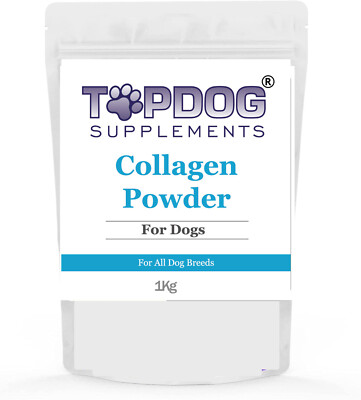 STRONGEST Collagen for Dogs Dog Collagen Supplement Beef Powder Joints ...