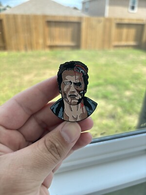 Theater Of Creeps The Terminator Enamel Pin W/red Blinking Eye | eBay