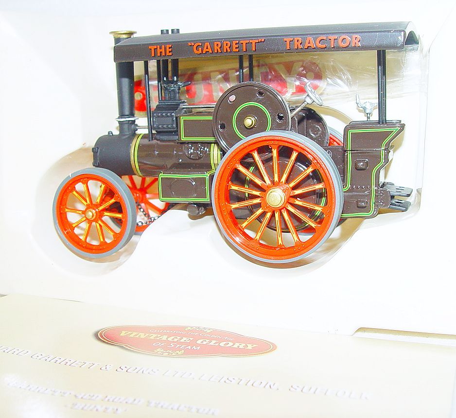 Corgi Vintage Glory THE GARRETT 4CD "BUNTY" STEAM ENGINE Road Tractor ...
