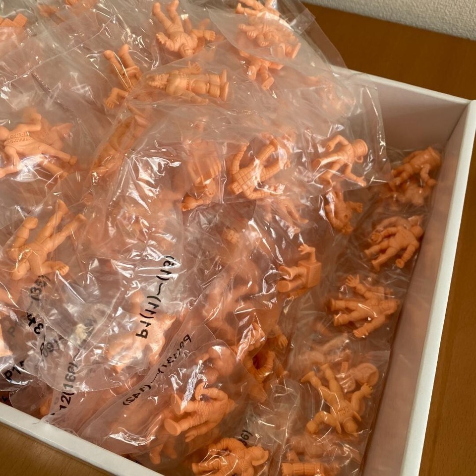 Kinnikuman Kinkeshi Box 418 Types Complete Set Only Muscle DVD-BOX ...